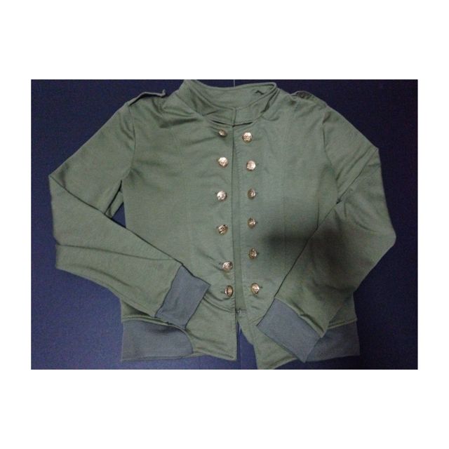 Army Green Military Jacket, Women's Fashion, Coats, Jackets and ...