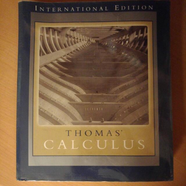 MA1505 Mathematics I - Thomas' Calculus Eleventh Edition, Hobbies ...