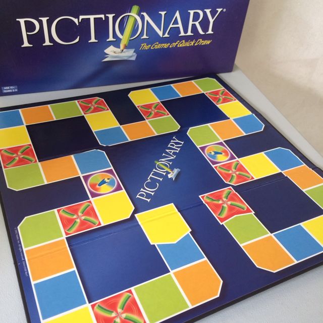 Pictionary Board Game, Hobbies & Toys, Toys & Games on Carousell