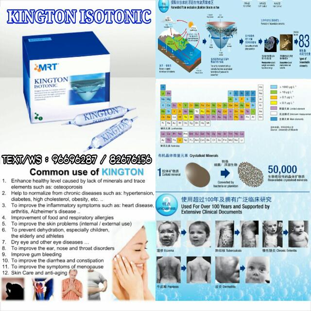 KINGTON ISOTONIC Life Plasma, Health & Nutrition, Health Supplements, Health Food, Drinks ...