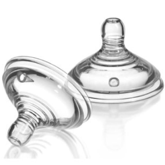 Tommee Tippee Closer To Nature Easivent Medium Flow Teats - 2 Pack ...