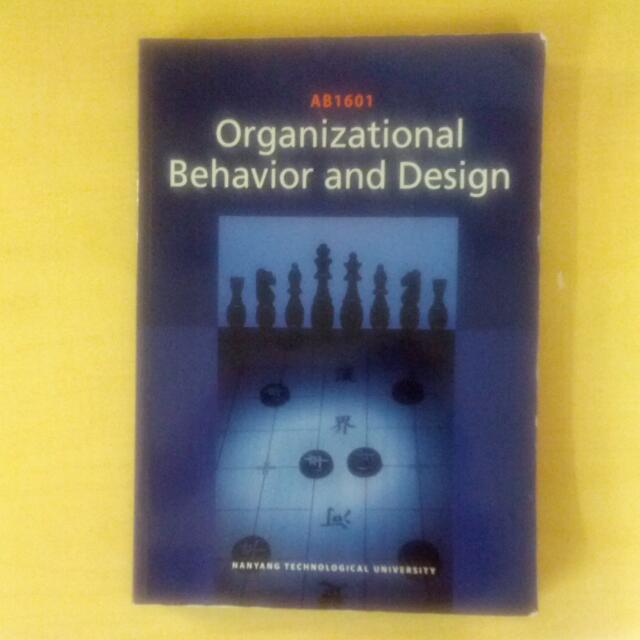 AB1601 Organizational Behavior and Design Textbook, Hobbies & Toys ...