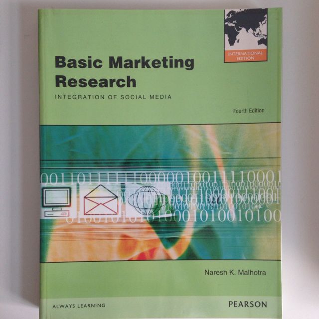 Basic Marketing Research (BM2502), Hobbies & Toys, Books & Magazines, Textbooks on Carousell