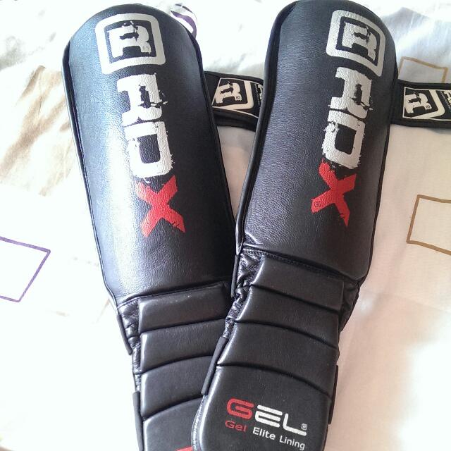 Rdx Shin Guard , Men's Fashion, Tops & Sets, Swim Top & Rash Guards on ...