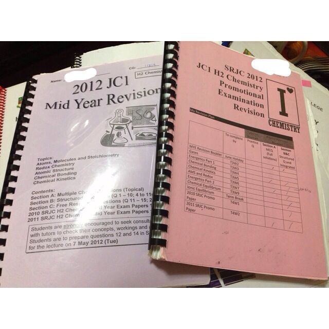 Jc 1 Chem H2 Tropical Practice, Hobbies & Toys, Books & Magazines ...