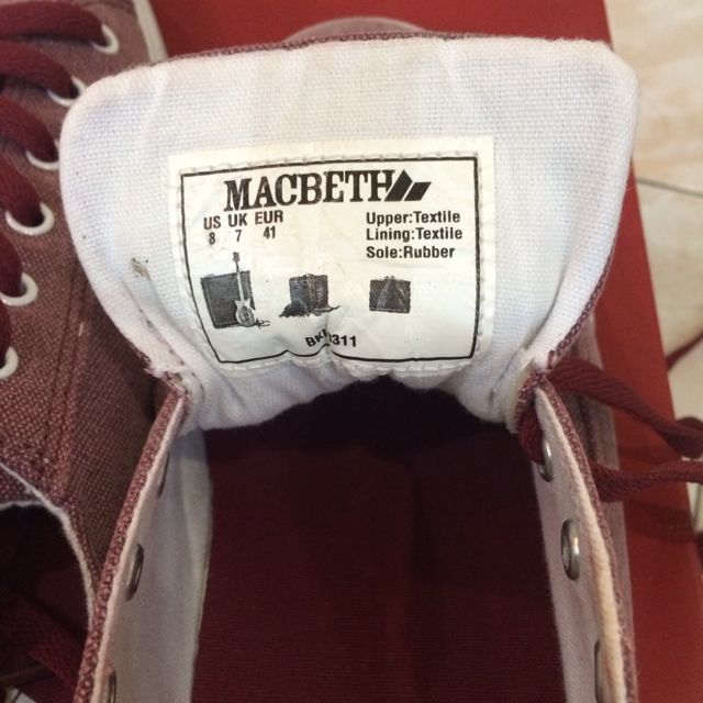 Macbeth Shoe~, Men's Fashion, Footwear, Casual shoes on Carousell