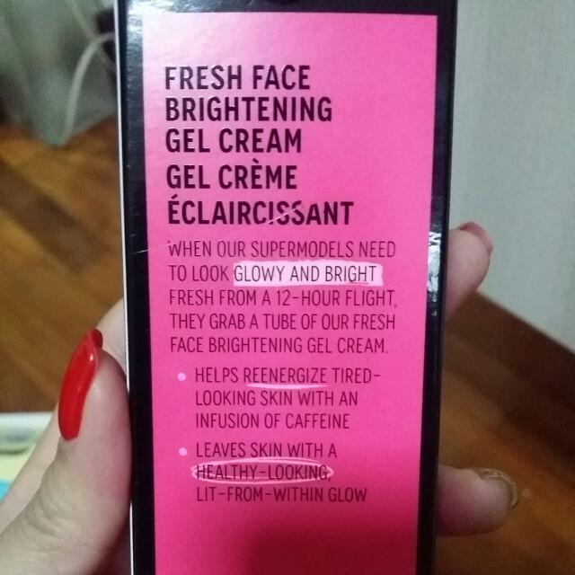 Victoria's Secret Fresh Face Brightening Gel Cream , Beauty & Personal ...
