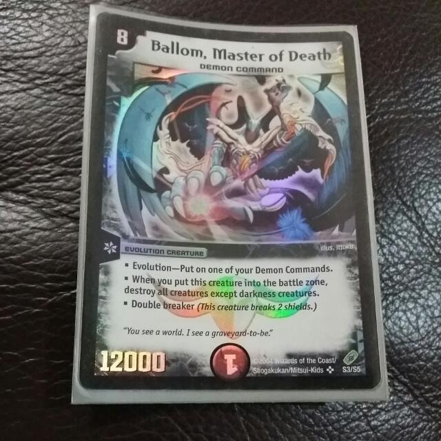 Ballom, Masters Of Death (Dual Masters), Hobbies & Toys, Toys & Games ...