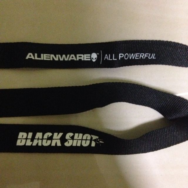 Alienware and blackshot Lanyard, Computers & Tech, Parts & Accessories ...