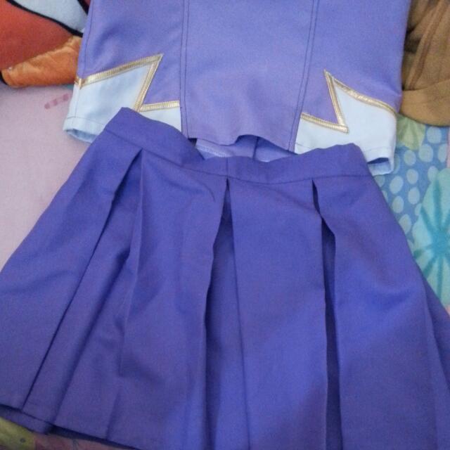 Purple School Girl Uniform For Cosplay , Babies & Kids, Babies & Kids ...