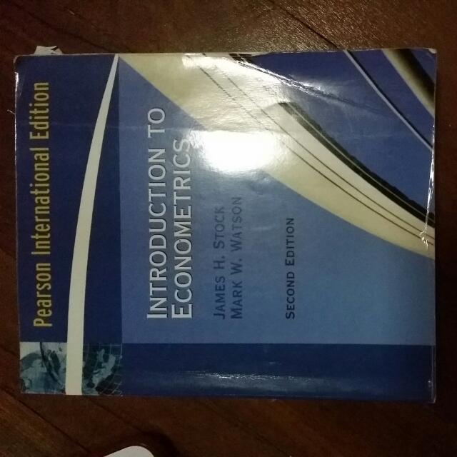 Introduction To Econometrics Hobbies And Toys Books And Magazines