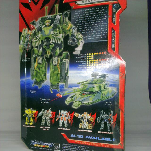 (Price Reduced)TF1 Movie Decepticon Brawl Deluxe Class, Hobbies & Toys ...