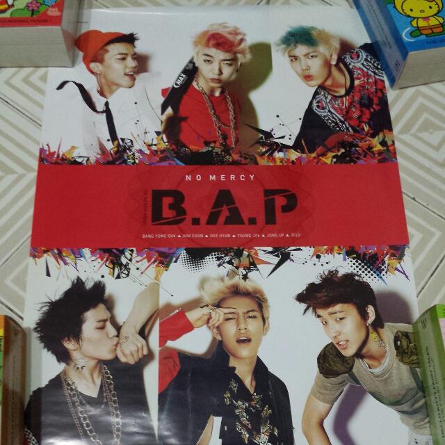 [PENDING] B.A.P No Mercy Poster, Hobbies & Toys, Memorabilia ...