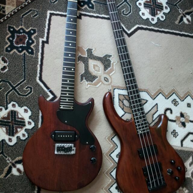 Old Reliced DEAN EDGE Q4 (Mod) Active Bass Guitar (MiK) , Hobbies ...