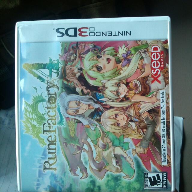 Rune Factory 4 -3DS, Hobbies & Toys, Toys & Games on Carousell