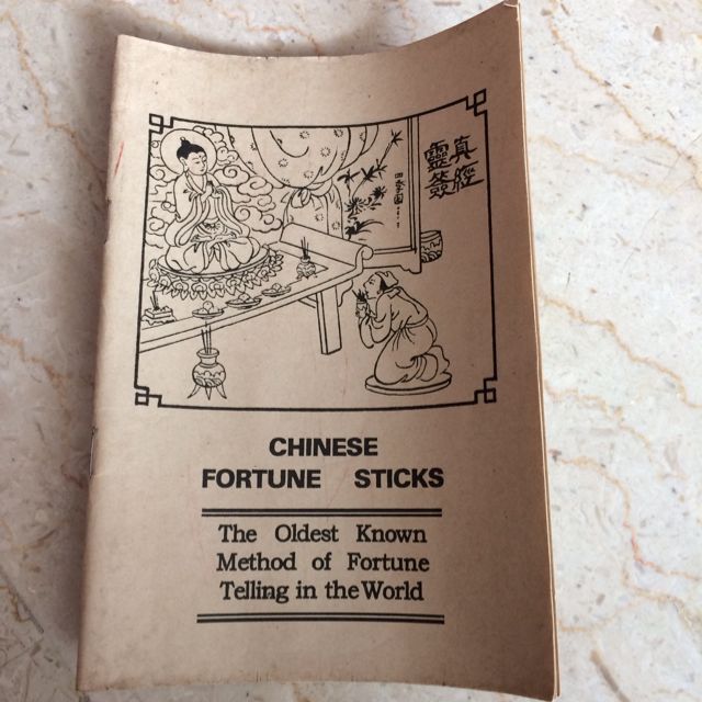 Chinese Fortune Sticks, Hobbies & Toys, Memorabilia & Collectibles ...