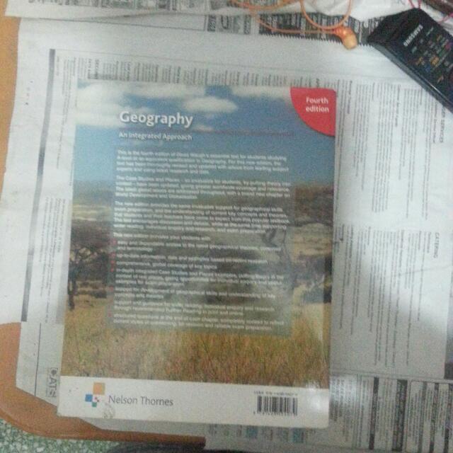 GEOGRAPHY an Integrated Approach, Hobbies & Toys, Books & Magazines ...