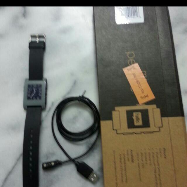 Pebble KickStarter Edition, Computers & Tech, Parts & Accessories ...