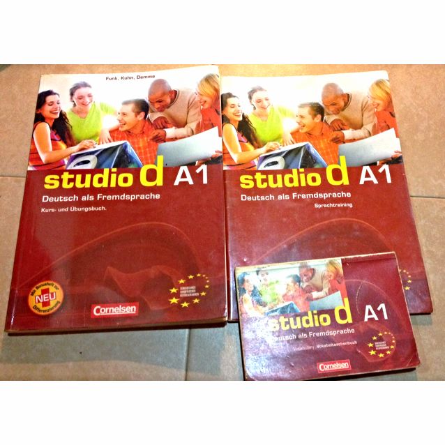 Studio d A1 German Textbook (Whole Set), Hobbies & Toys, Books ...