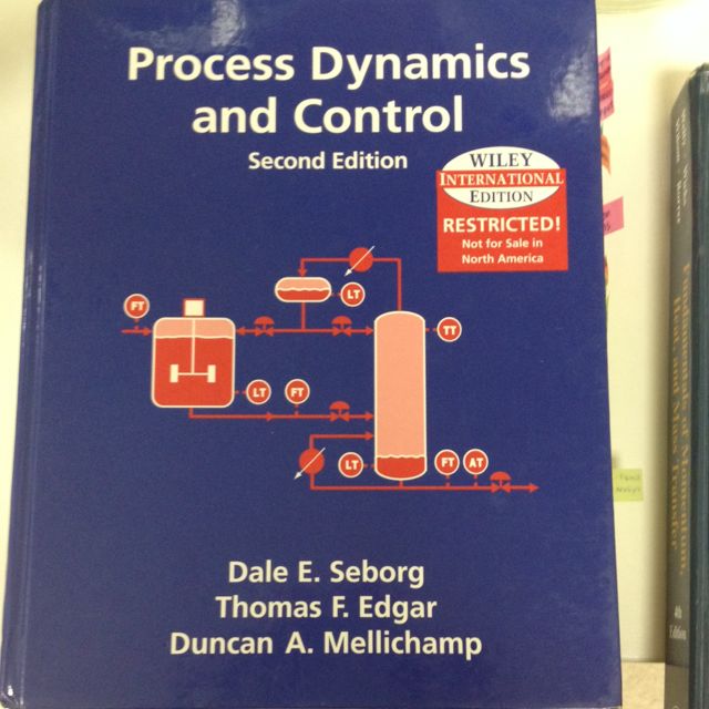 CN3121 Process Dynamics And Control, Hobbies & Toys, Books & Magazines ...