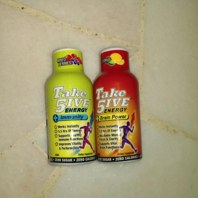 Take Five Energy Drink, Minimum 5bottle , Everything Else on Carousell