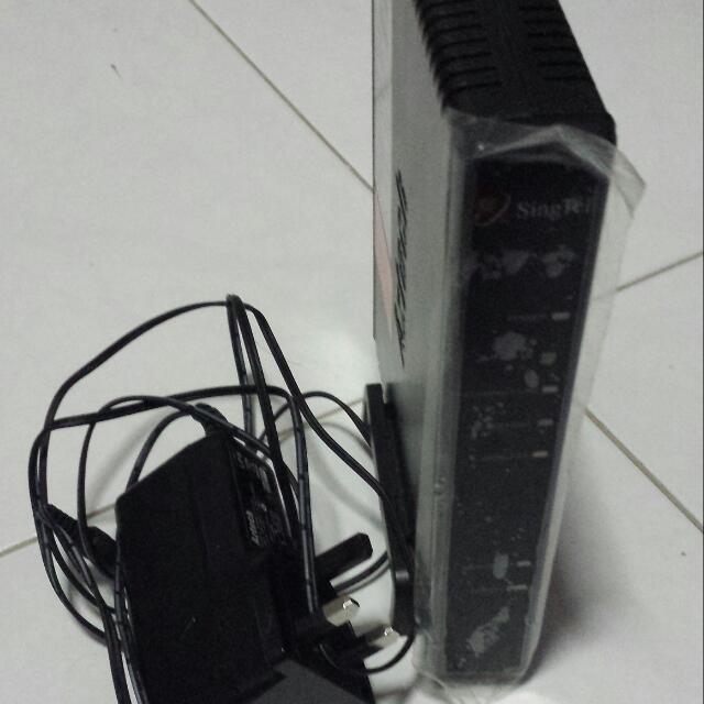 Aztech Singtel Modem, Computers & Tech, Parts & Accessories, Networking ...