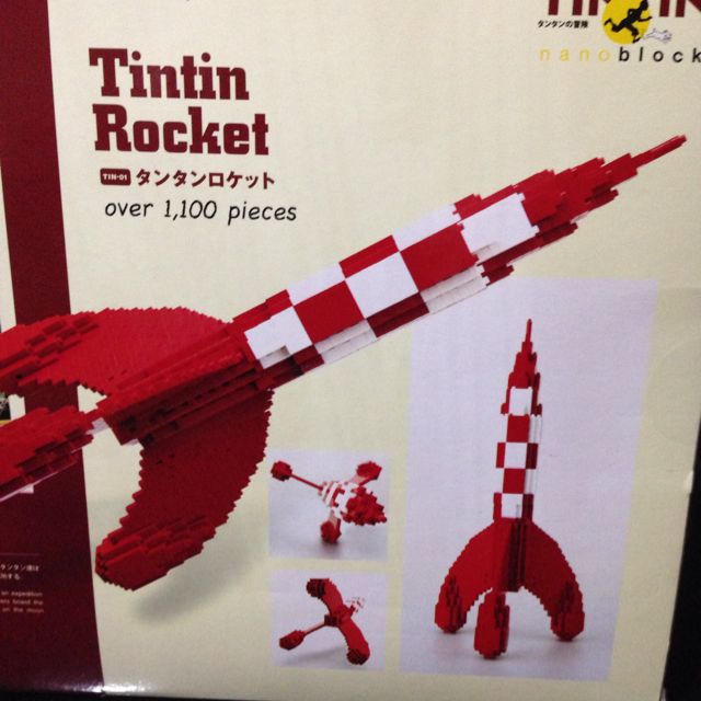 Nanoblock Tintin Rocket, Hobbies & Toys, Toys & Games on Carousell