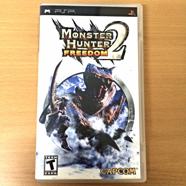 Monster Hunter Freedom 2 - PSP, Hobbies & Toys, Toys & Games on Carousell
