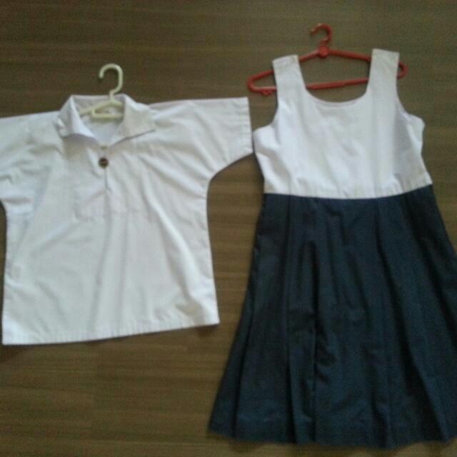 MGS school uniform, Women's Fashion, Tops, Shirts on Carousell