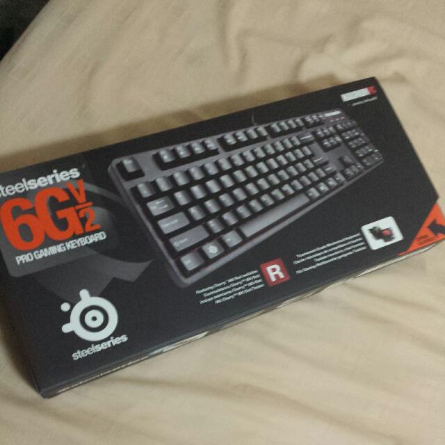 Steelseries 6GV2 Mechanical Keyboard, Computers & Tech, Parts & Accessories, Networking on Carousell