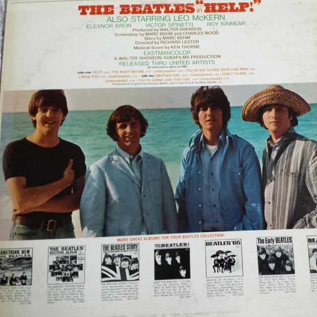 Super Rare Vinyl The Beatles Help, Hobbies & Toys, Memorabilia ...