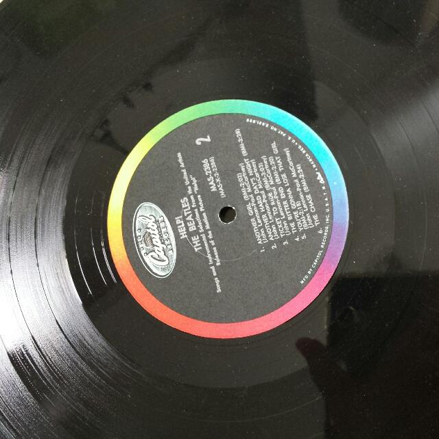 Super Rare Vinyl The Beatles Help, Hobbies & Toys, Memorabilia ...