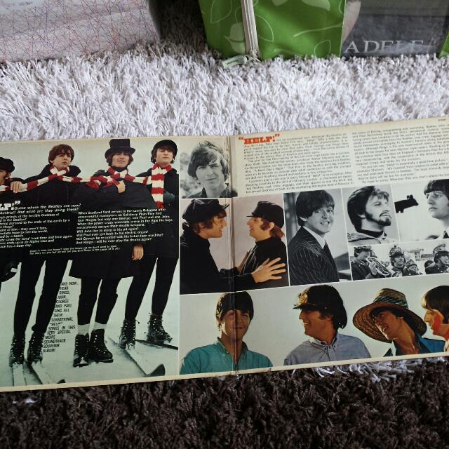 Super Rare Vinyl The Beatles Help, Hobbies & Toys, Memorabilia ...
