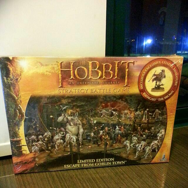 The Hobbit: Escape From Goblin Town Limited Edition Strategy Battle ...