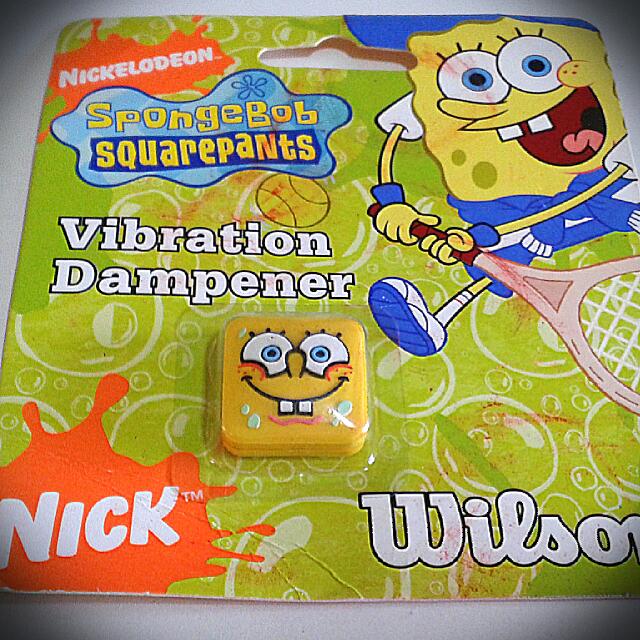 Wilson Spongebob Tennis Racket Vibration Dampener, Sports Equipment ...
