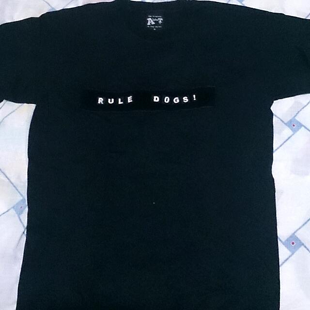 Alpha T Velcro Letters T-shirt, Men's Fashion, Tops & Sets, Tshirts ...