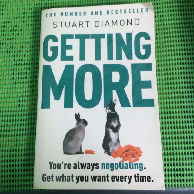 Getting More - Stuart Diamond, Hobbies & Toys, Stationery & Craft ...