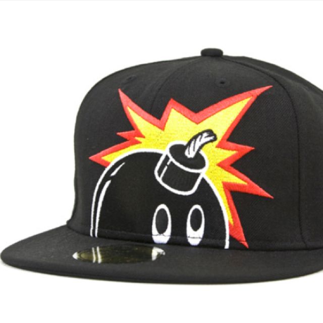 The Hundreds X New Era Adam Bomb Fitted Cap, Men's Fashion, Watches ...