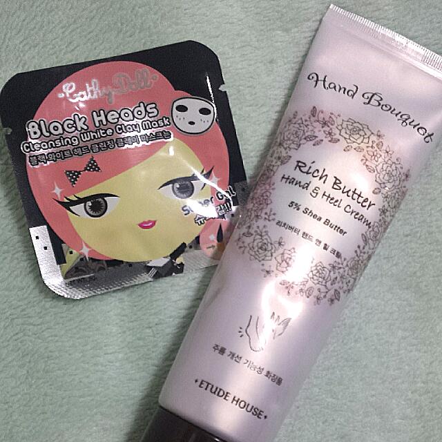 Etude House Hand Bouquet Rich Butter Hand And Heel Cream, Health ...