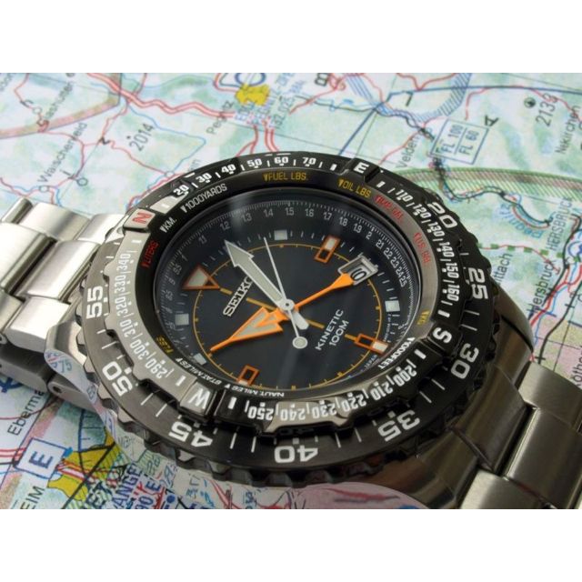 Seiko Kinetic Flight Master - Very Mint Condition, Mobile Phones ...