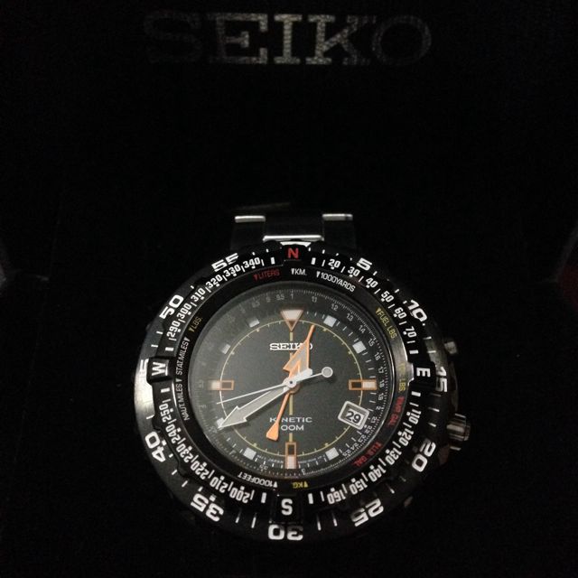Seiko Kinetic Flight Master - Very Mint Condition, Mobile Phones ...