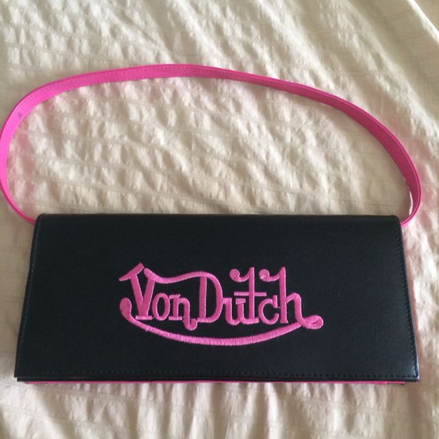Von Dutch Purse Authentic, Women's Fashion, Bags & Wallets, Purses ...