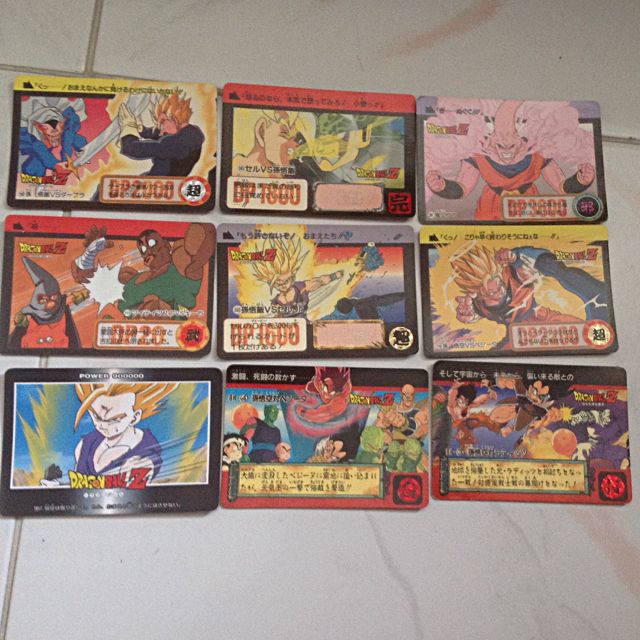 Dragon Ball Game Cards Part 1, Hobbies & Toys, Memorabilia ...