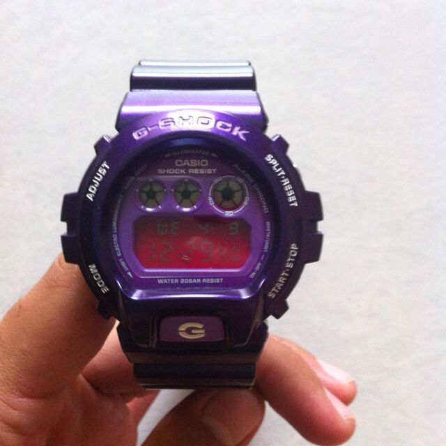 Gshock Purple Authentic, Sports Equipment, Exercise & Fitness, Cardio ...