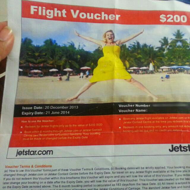 Jetstar Ticket, Tickets & Vouchers, Event Tickets on Carousell