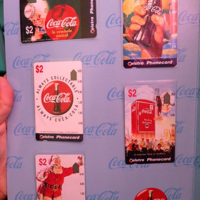 Coca Cola - Telstra Calling cards, Hobbies & Toys, Memorabilia ...