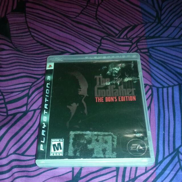 Playstation 3 Game : The Godfather Don's Edition , Hobbies & Toys, Toys ...
