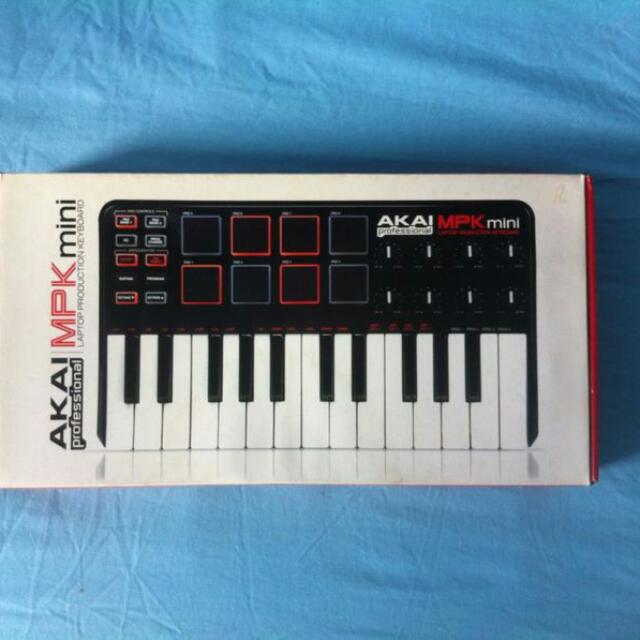 AKAI MPK Mini (Laptop Keyboard Laptop Pad), Hobbies & Toys, Music ...