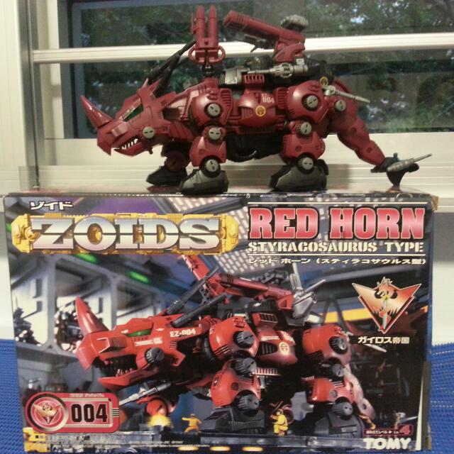 Zoids Sabertooth, Red Horn, , Hobbies & Toys, Toys & Games on Carousell