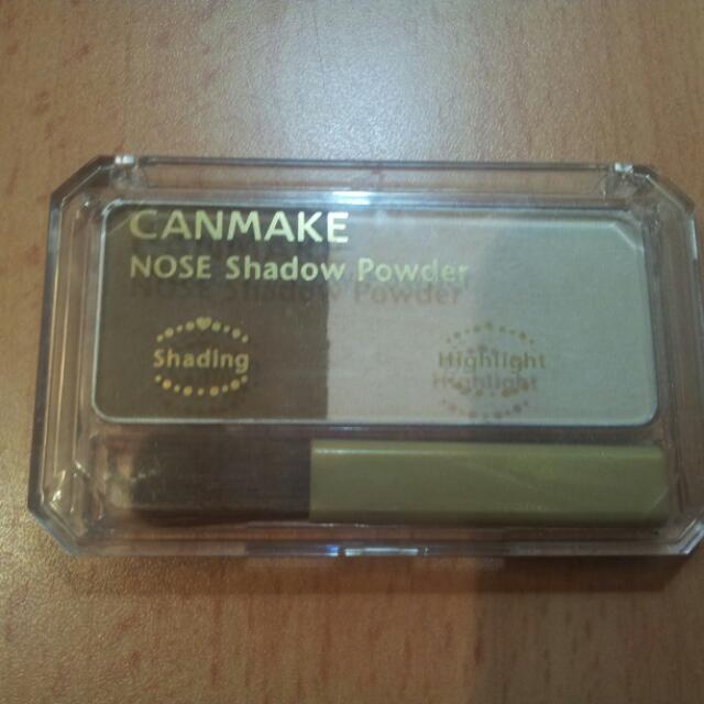 CANMAKE Nose Shadow Powder // shading & highlight, Beauty & Personal ...
